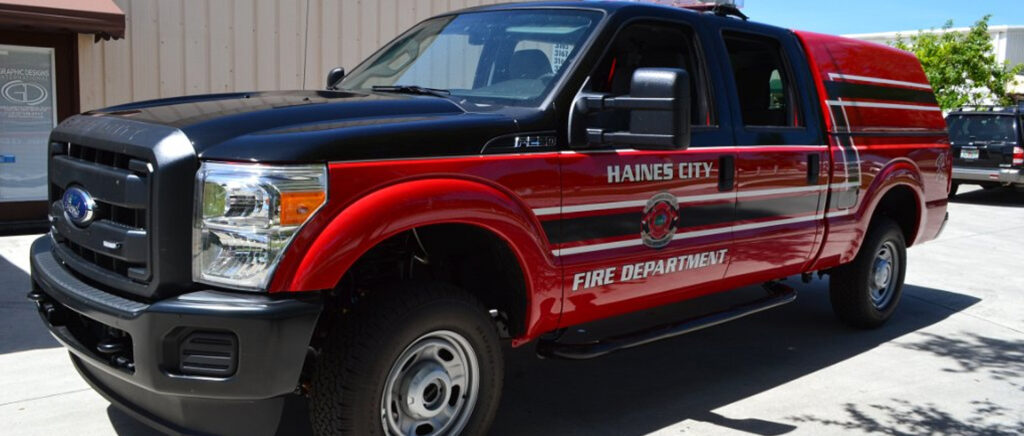 How Is Fire Truck Lettering Applied to a Fire Truck?